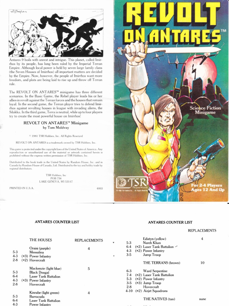 Revolt On Antares | PDF