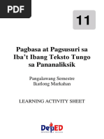 Filipino 9, Quarter 2, Module 6 | PDF