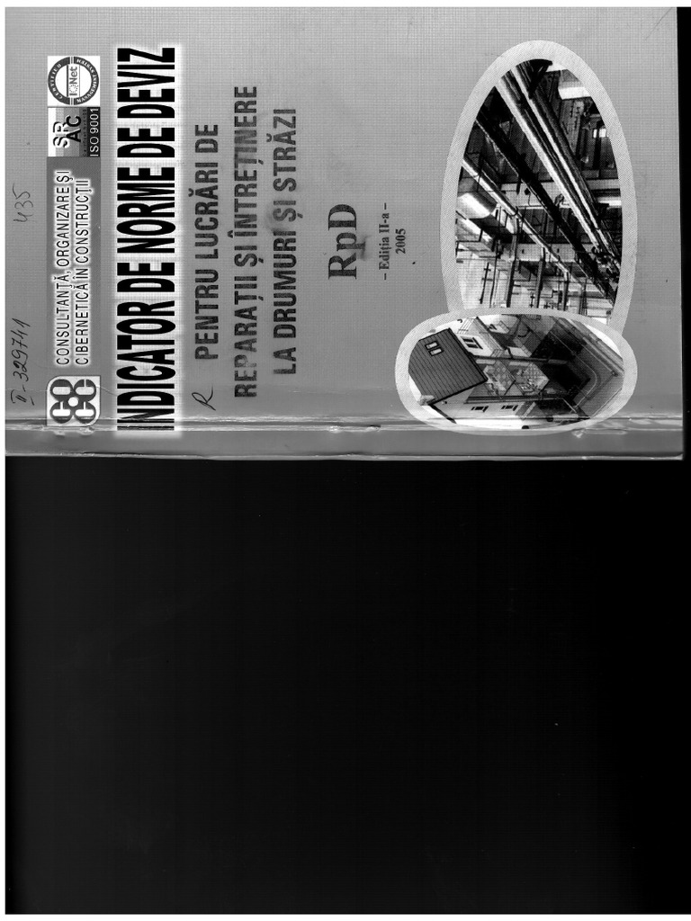 RPD Indicator de Norme de Deviz Pentru Lucrari de Reparatii Si ...