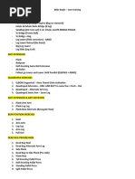 FMS Corrective Exercises | PDF | Human Leg | Anatomical Terms Of Motion