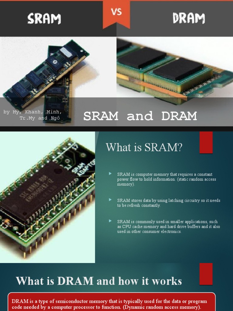 Sram and Dram | PDF