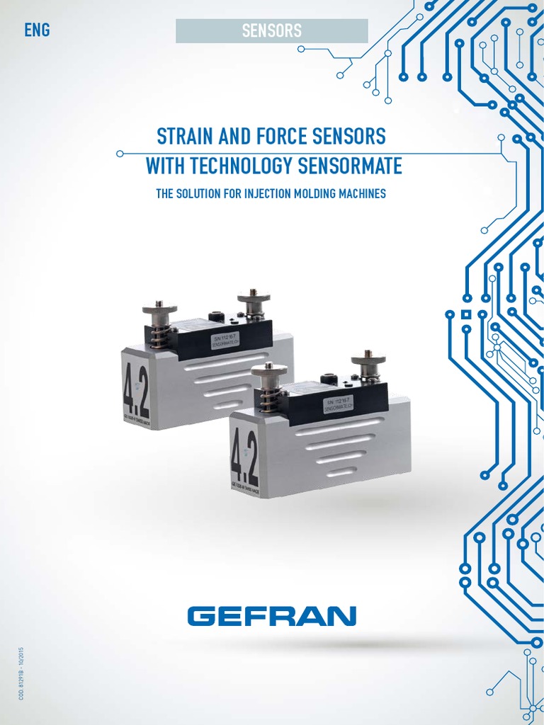 Strain and Force Sensors With Technology Sensormate | PDF | Electrical ...