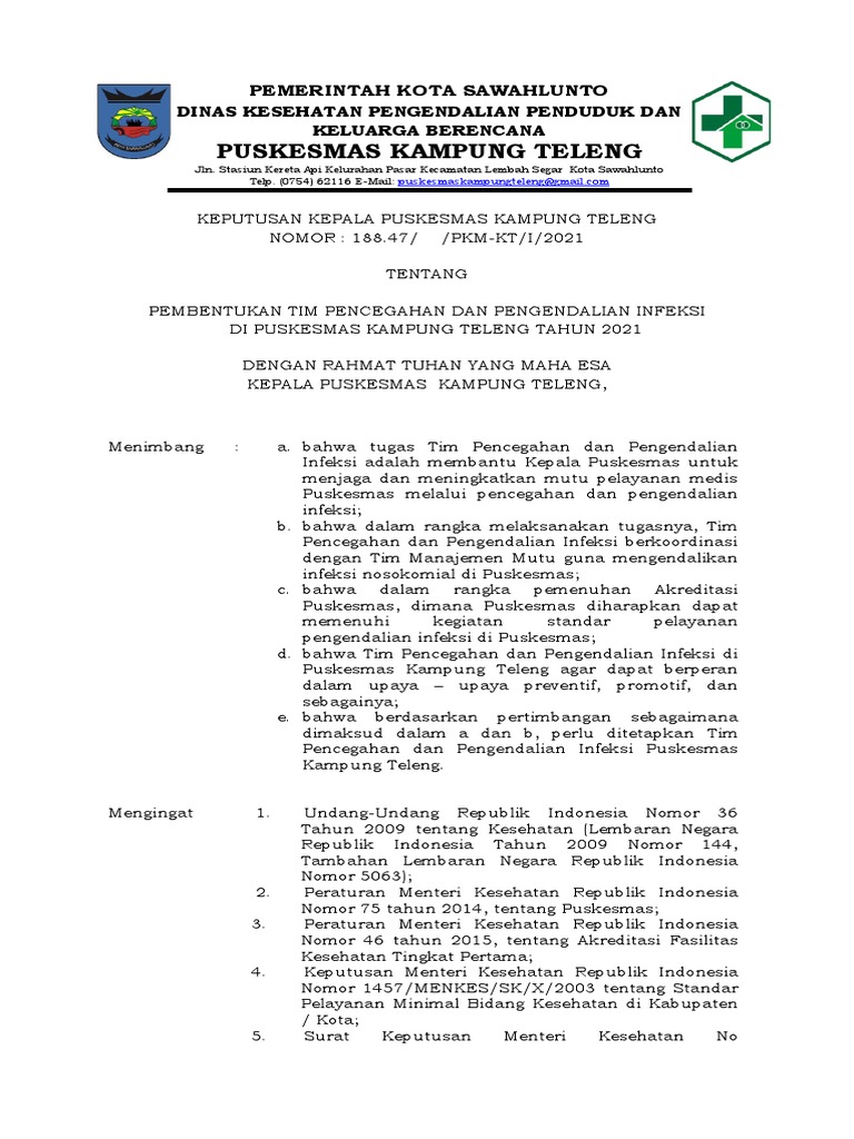 SK Tim PPI 2021 | PDF