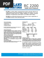 REMA TIP TOP SC2000 Cement Bonding Procedures Rev4 | PDF | Technology ...