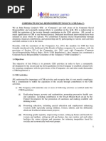 CSR Activities Under Schedule VII | PDF