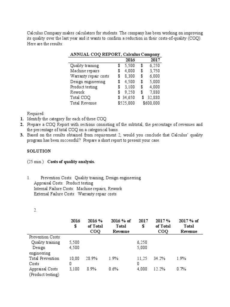 Calculus Company Makes Calculators For Students | PDF | Business