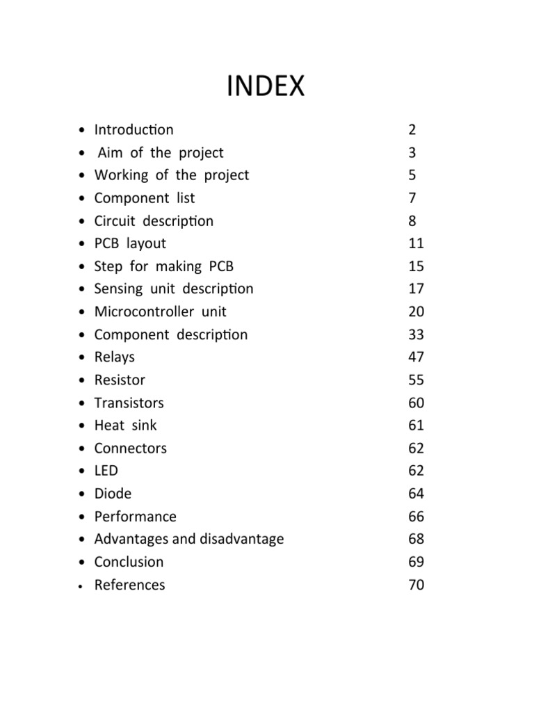 Index Project | PDF