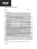 Legal Notice Format For Recovery of Money | PDF | Legal Liability ...