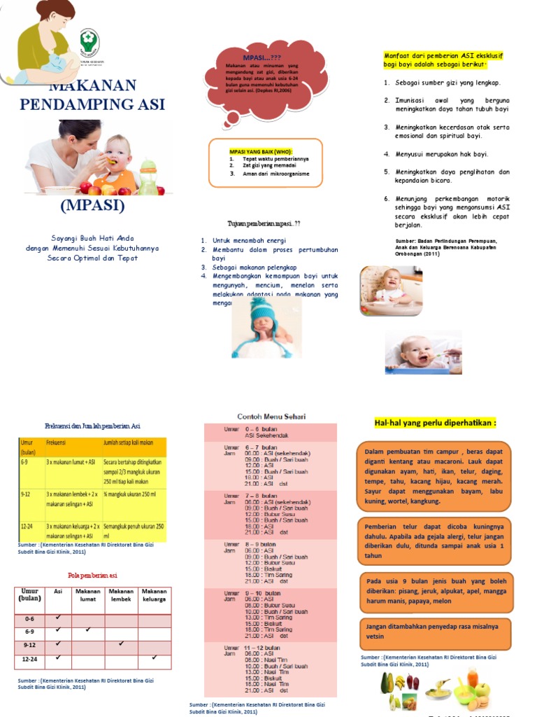 Leaflet Mpasi | PDF