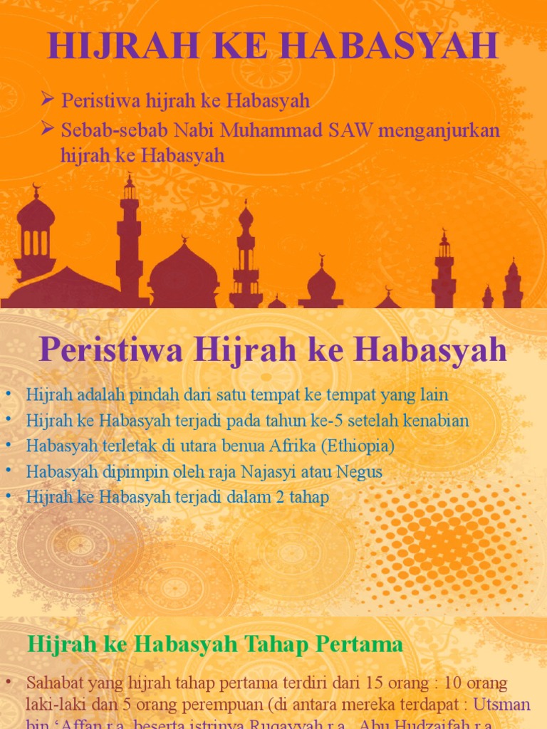 Hijrah Ke Habasyah | PDF