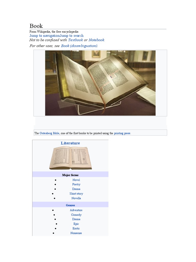 Everything You Need to Know About Books | PDF | Codex | Books