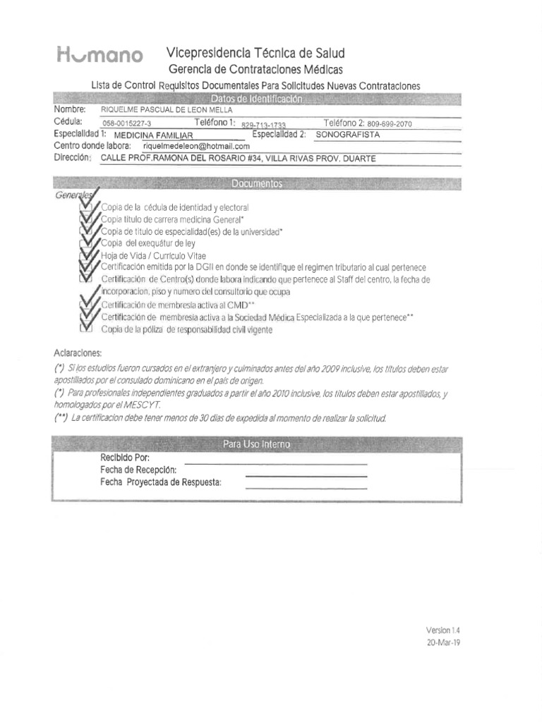 Documentos ARS Humano