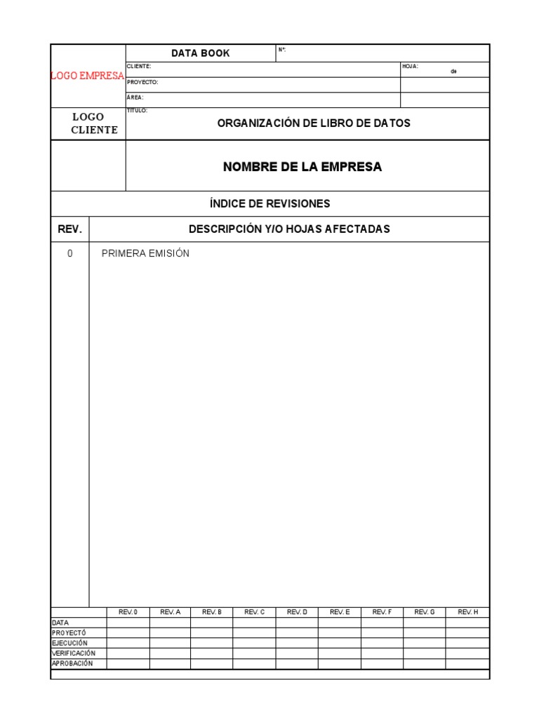Indice Data Book | PDF | Calibración | Seguridad y salud ocupacional