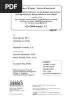 Ages & Stages Questionnaires in Spanish: ASQ-3™ Spanish CD-ROM | PDF ...