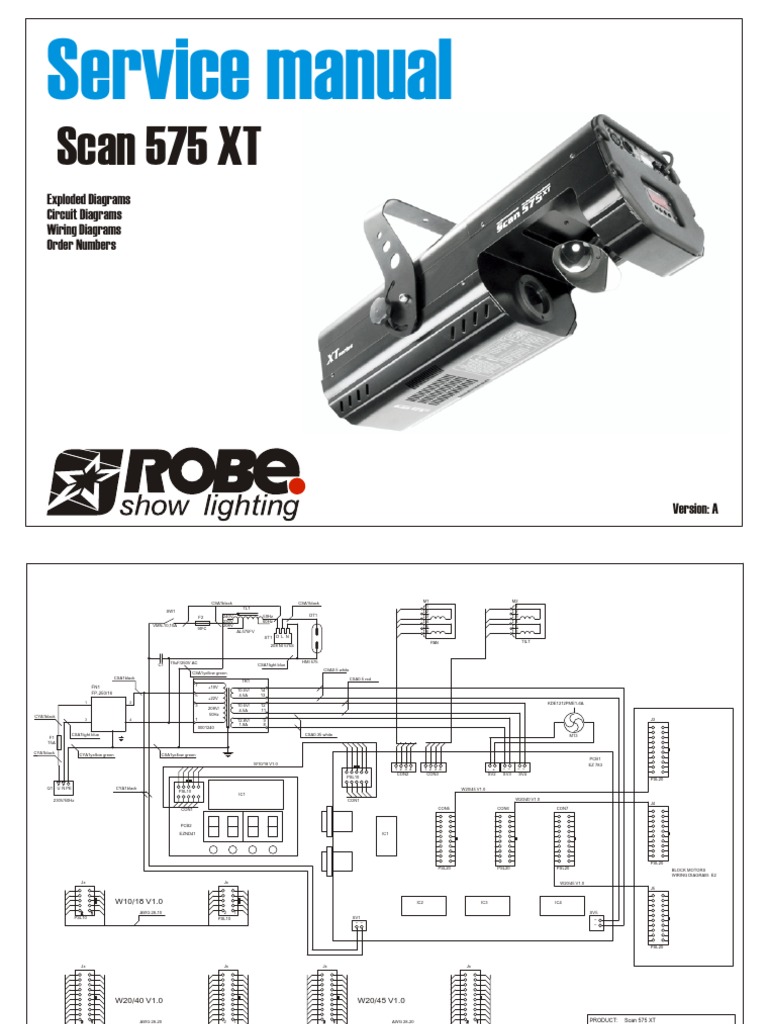 Scan 575 XT Service Manual V 1 | PDF | Cryptography