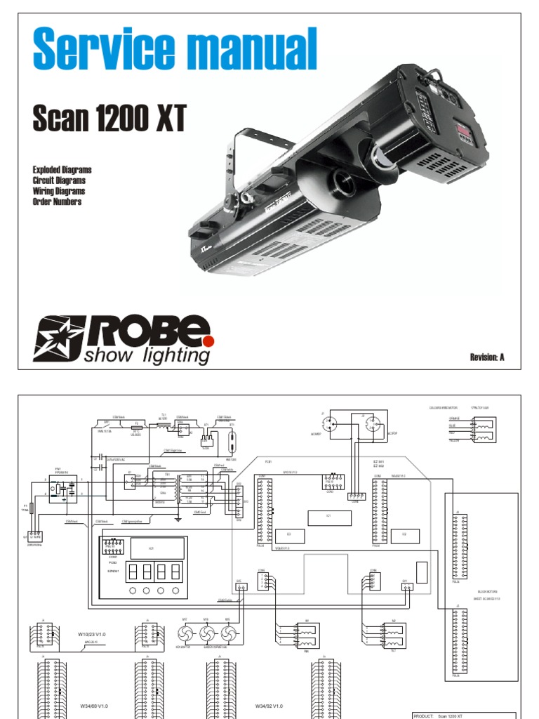 Scan 1200 XT Service Manual V 1 | PDF