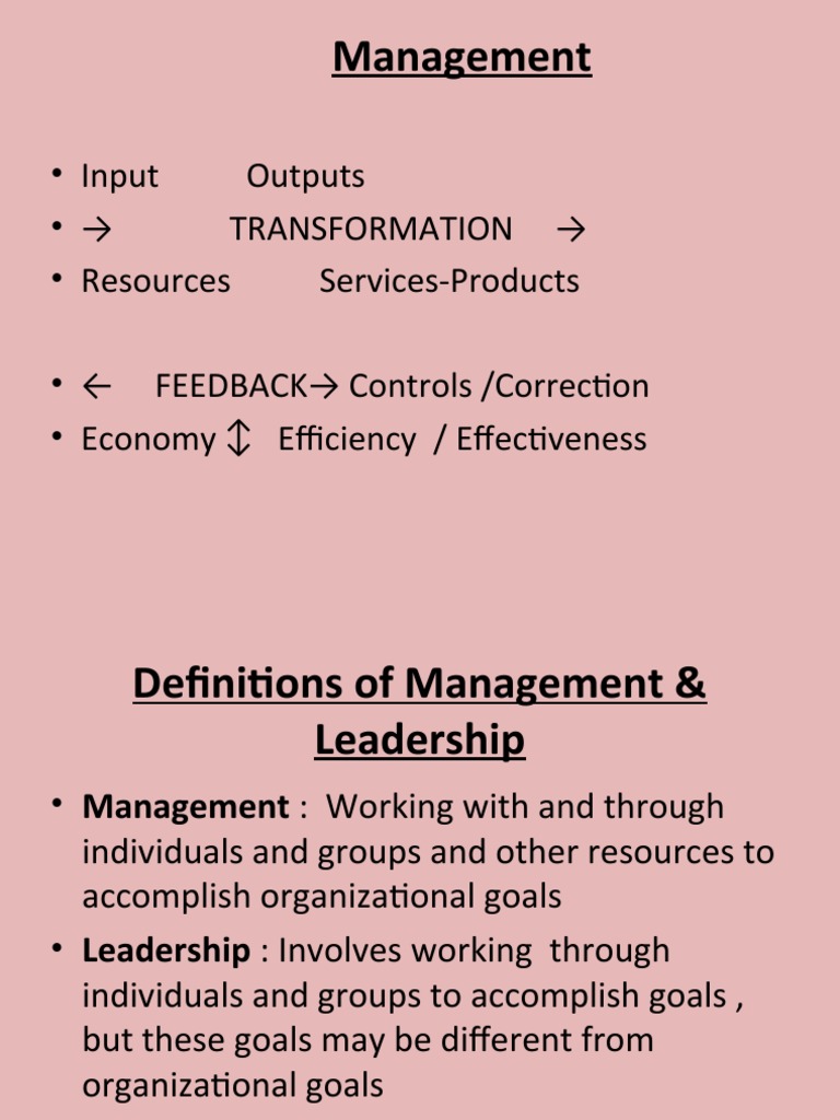 Understanding Management and Leadership | PDF | System | Leadership