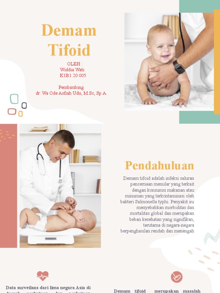 PPT-Referat - Demam Tifoid | PDF