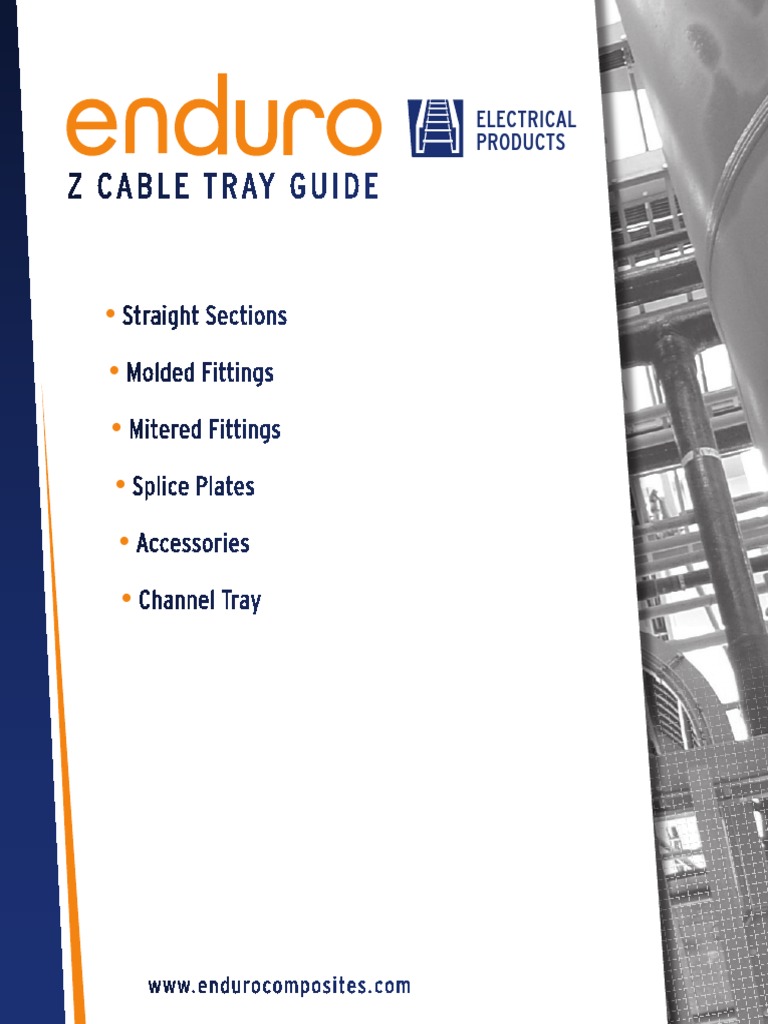 Enduro Z Channel Cable Tray Guide | PDF | Fiberglass | Epoxy