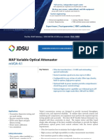 OLA-15 Optical Attenuator Specifications | PDF | Electricity | Optics