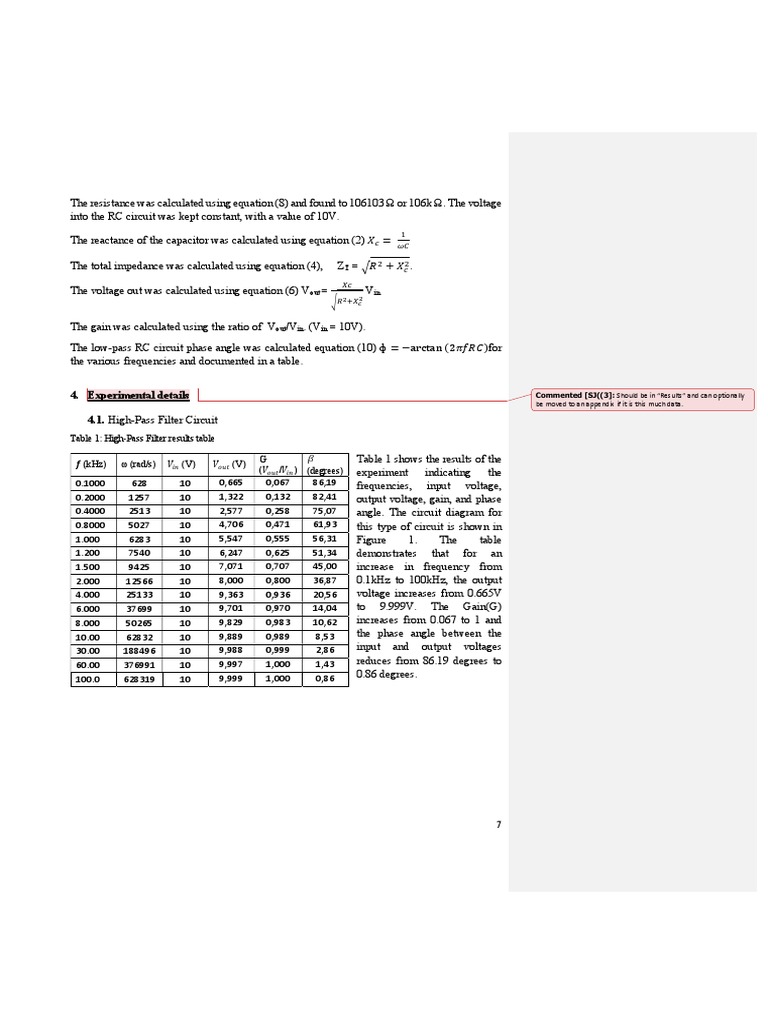 Characterization of High-Pass and Low-Pass RC Filters Through Frequency ...