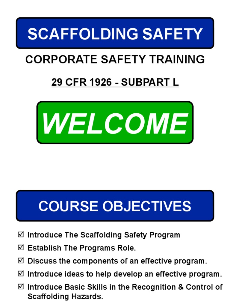 Scaffolding Safety | PDF | Scaffolding | Occupational Safety And Health