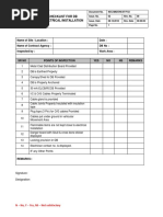 Checklist For DG Inspection | PDF