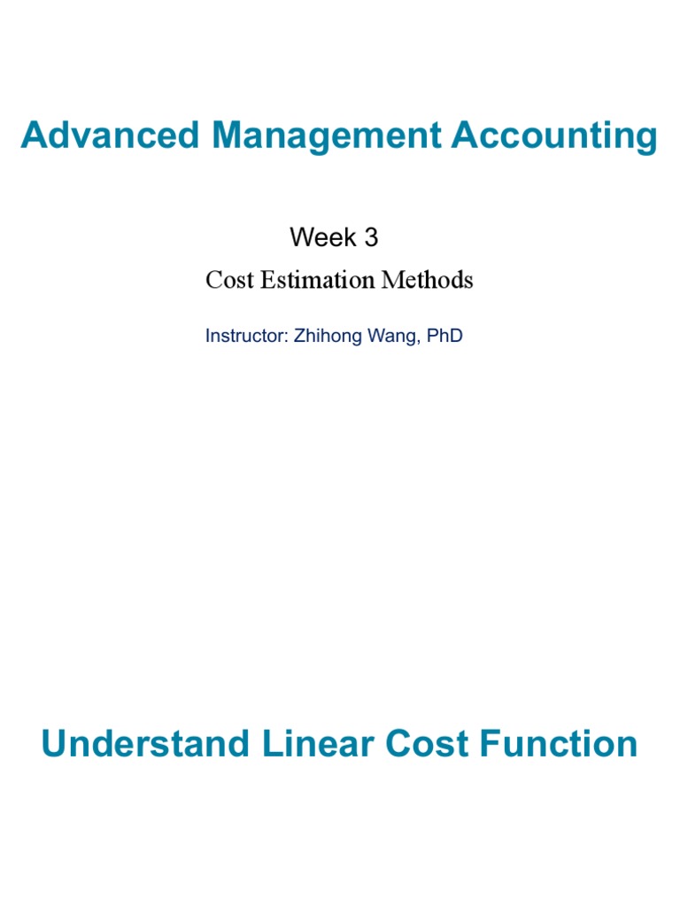 Week 4 - Cont. Week 3 Slides - Updated | PDF | Loss Function | Regression Analysis