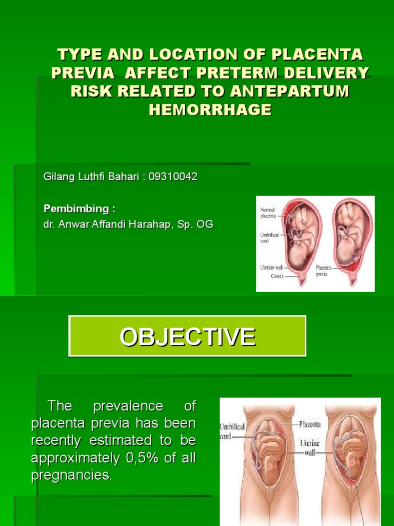 Plasenta Previa | PDF