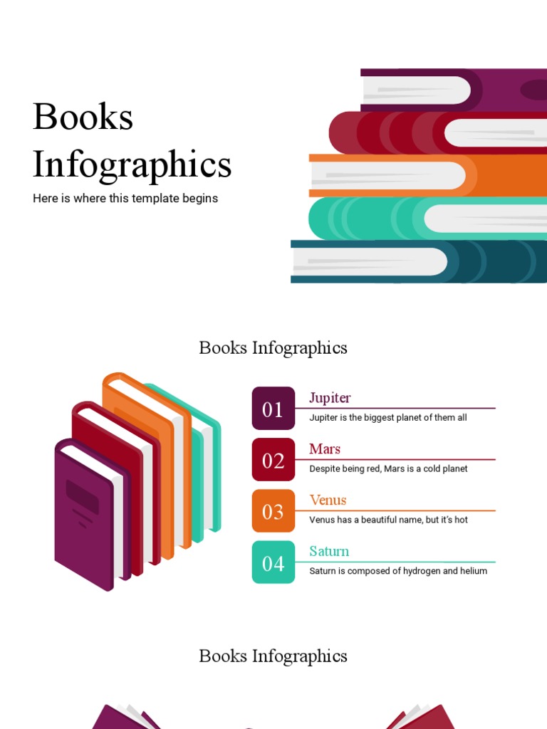 Books Infographics by Slidesgo | PDF | Planets | Jupiter