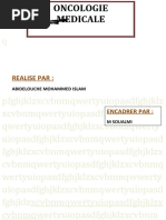Cours D'oncologie Medicale | PDF | Oncologie | Cancer