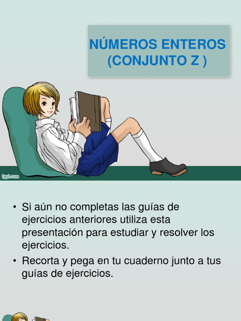 Guia N°6 7º Repaso Numeros Enteros | PDF | Entero | Codificaciones