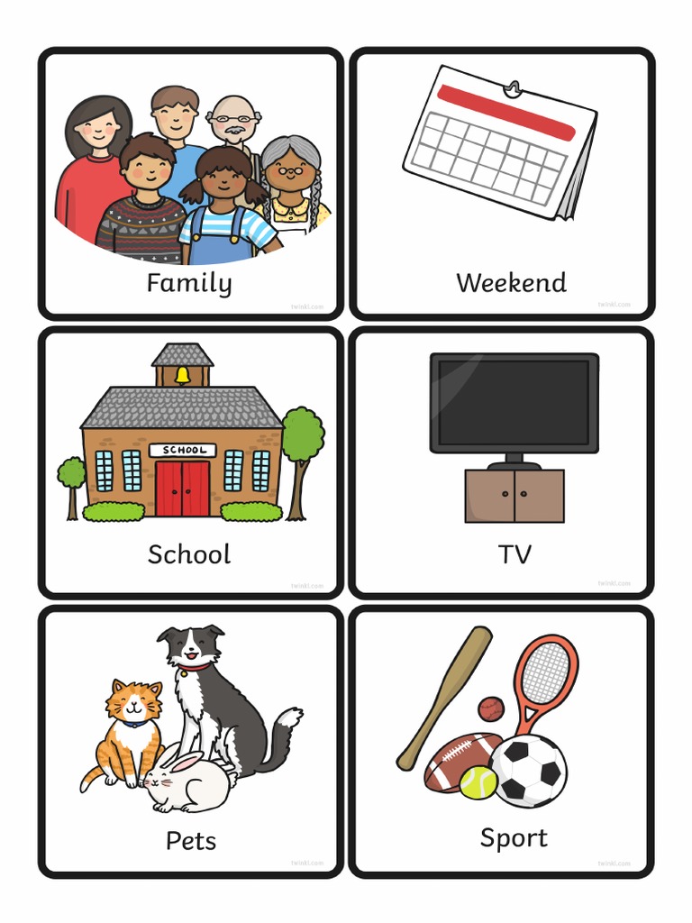 Conversation Topic Cards | PDF