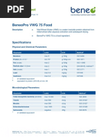 Seven Oceans Emergency Food Ration 500 G Data Sheet: Country Approval ...