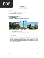 Past Simplesimple Past Tense | PDF | Grammatical Tense | Verb