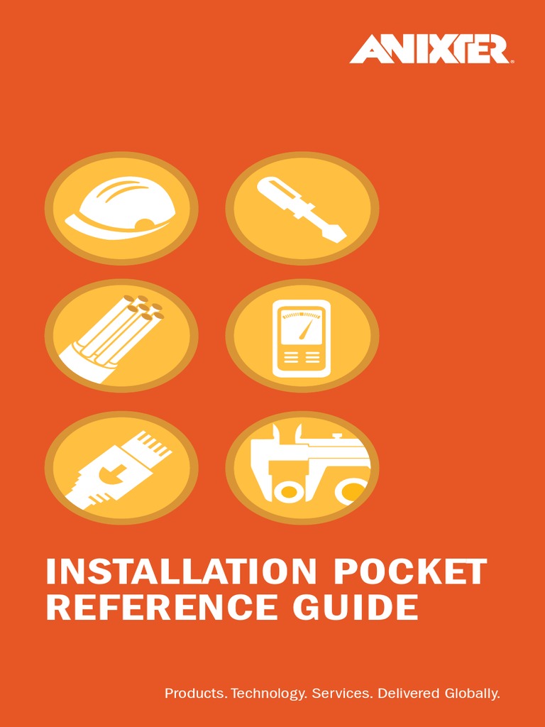 Anixter Installation Pocket Reference Guide En Pdf Computer Science