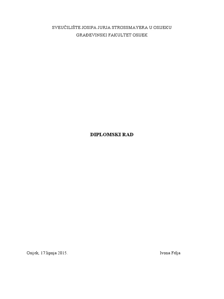 Drvo Diplomski PDF | PDF