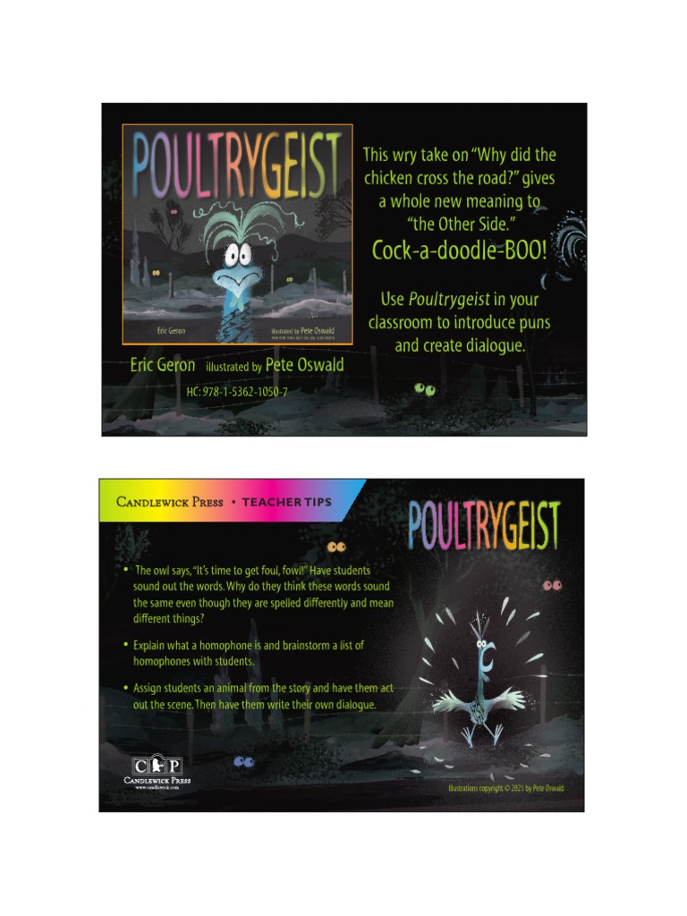 Poultrygeist Teacher Tip Card | PDF