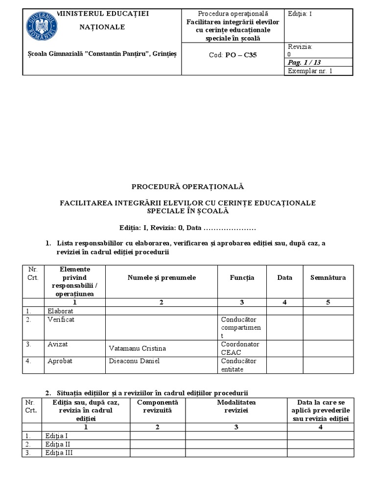 Chestionar Elevi Online | PDF