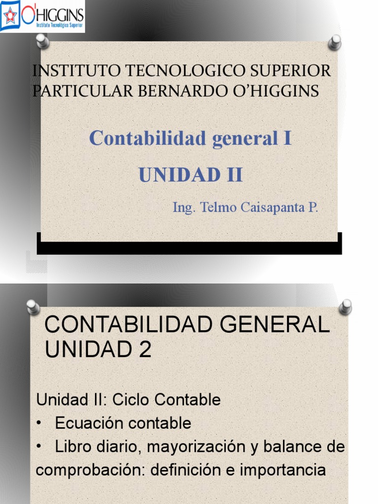 Contabilidad General I Unidad 2 | PDF | Contabilidad | Servicios ...