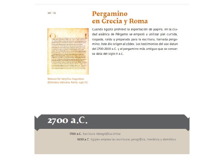 Pergamino en Grecia y Roma | PDF