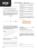 Year 7 Forces Revision Worksheet | PDF | Force | Weight