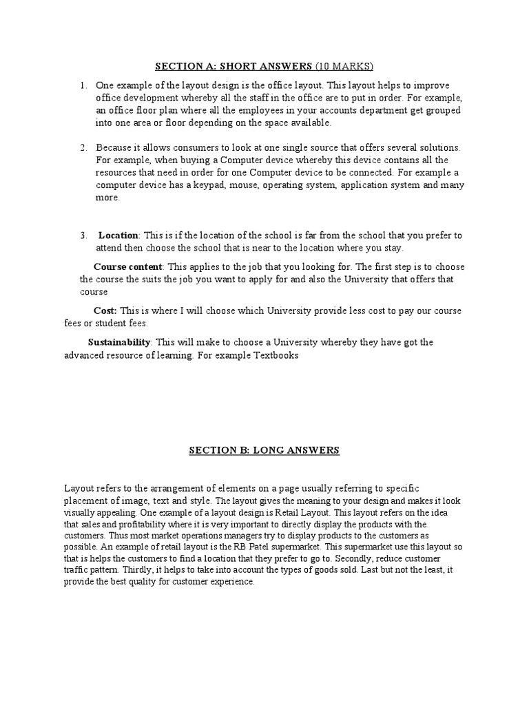 Operation Management Assignment 2. | PDF | Page Layout | Textbook