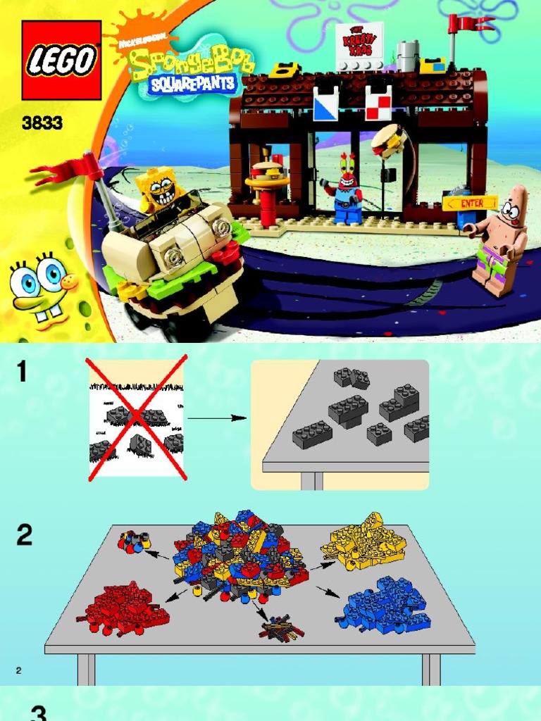 Lego 3833 Instuctivo | PDF