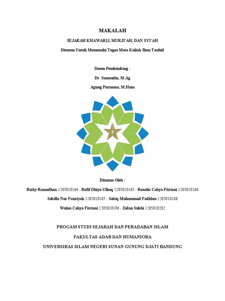 Sejarah Khawarij dan Murji'ah dalam Islam | PDF