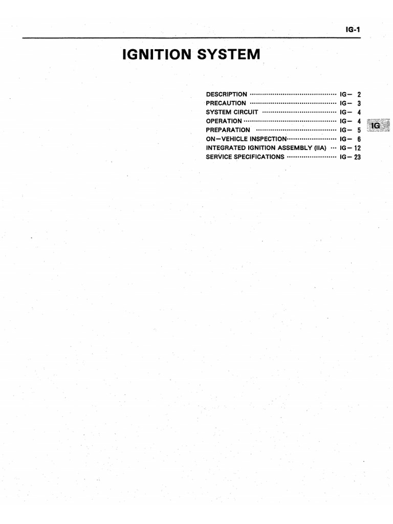 7afe 05 - Ignition - System | PDF