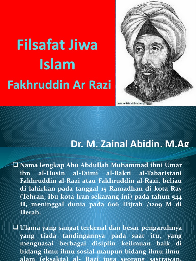 Filsafat Jiwa Fakhruddin Ar Razi | PDF | Agama & Spiritualitas