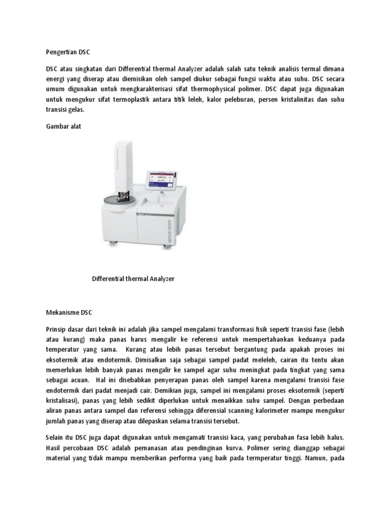 Pengertian DSC | PDF