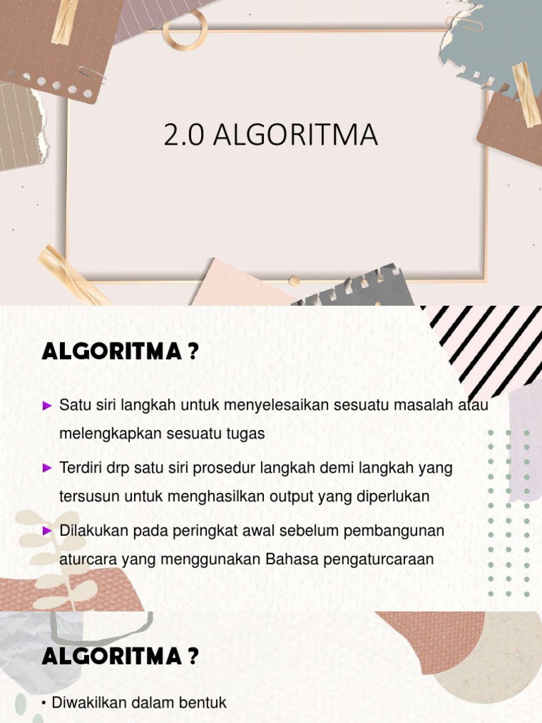 2.1 Pembangunan Algoritma | PDF