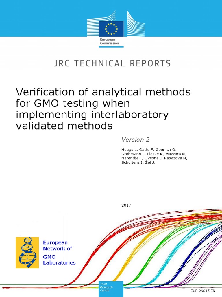Verification of Analytical Methods For GMO Testing When Implementing ...